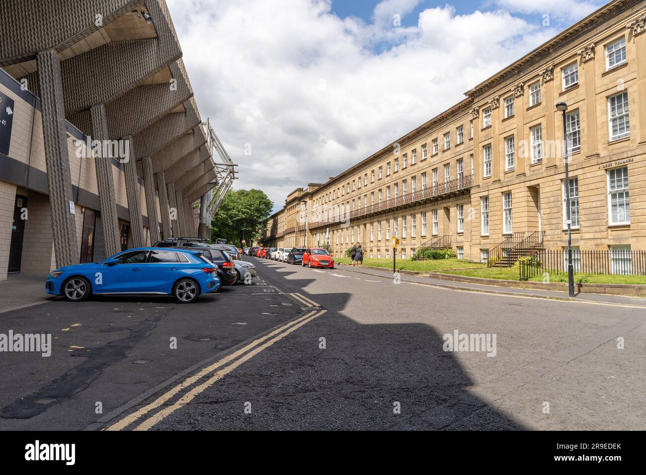 Newcastle upon Tyne, UK. 26th June 2023. East Stand of Newcastle United ...