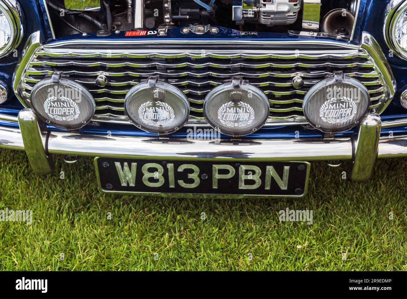 Mini Cooper. Burnley Classic Car Show 2023 Stock Photo - Alamy