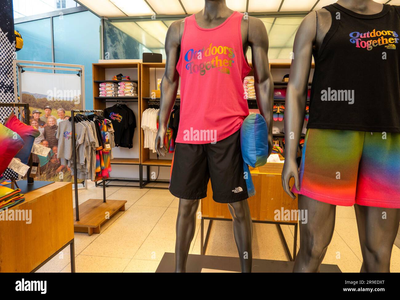The North Face Flagship Store on Fifth Avenue, New York City, USA 2023 Stock Photo - Alamy
