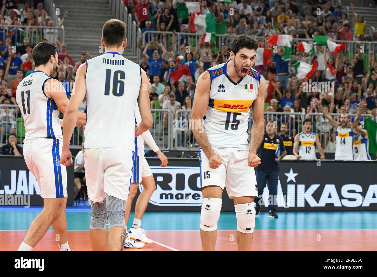 Volleyball celebrate win hi-res stock photography and images - Alamy