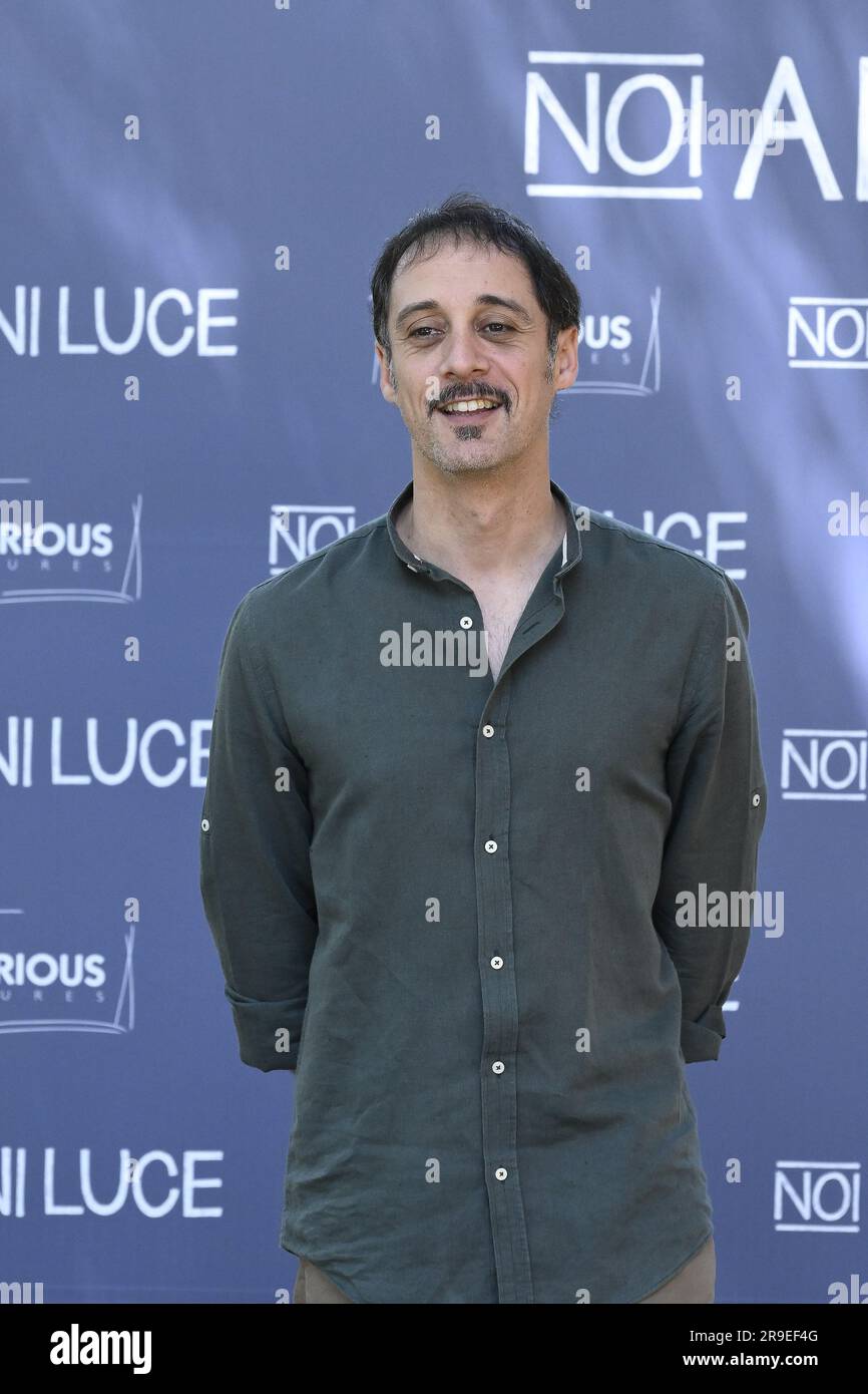 Rome, Italy. 26th June, 2023. Daniele Parisi during the Photocall of ...