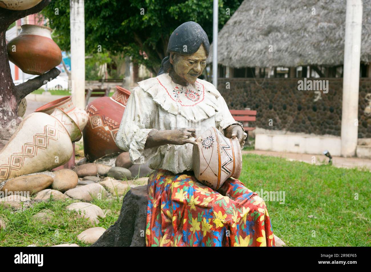 Chazuta, Peru; 1st October 2022: Chazuta is a Peruvian town, capital of ...
