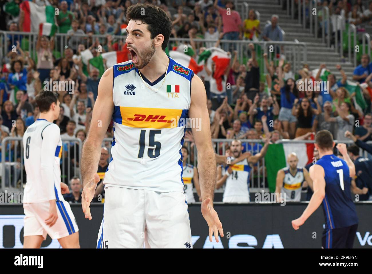 Volleyball celebrate win hi-res stock photography and images - Alamy