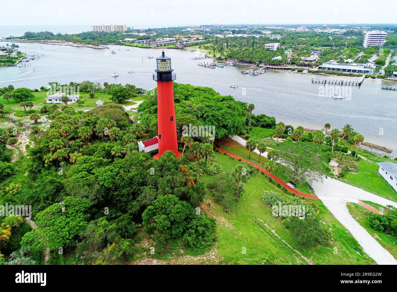 Jupiter inlet light house hi-res stock photography and images - Alamy