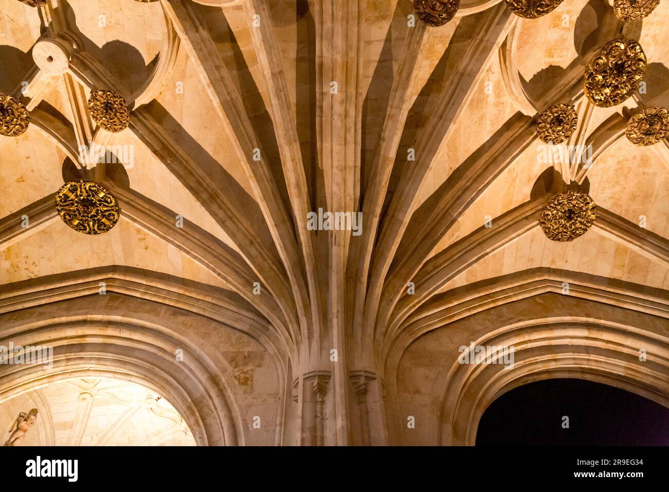 Detail from the interior of St. Stephen's Church in the Convent of ...