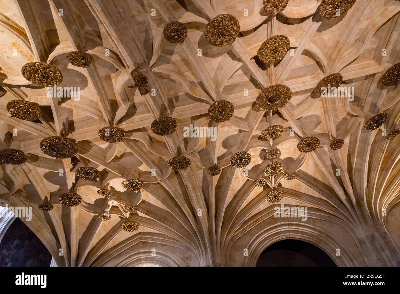 Detail from the interior of St. Stephen's Church in the Convent of ...