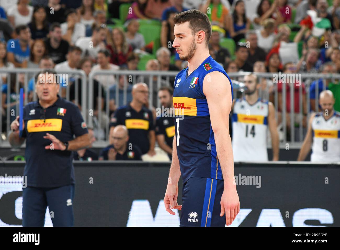 Fabio Balaso (Italy). Volleyball World Championship 2022. Quarter Finals Stock Photo - Alamy