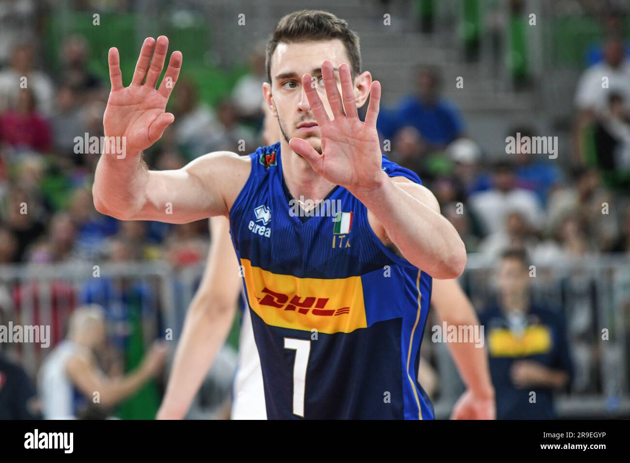 Fabio Balaso (Italy). Volleyball World Championship 2022. Quarter Finals Stock Photo - Alamy