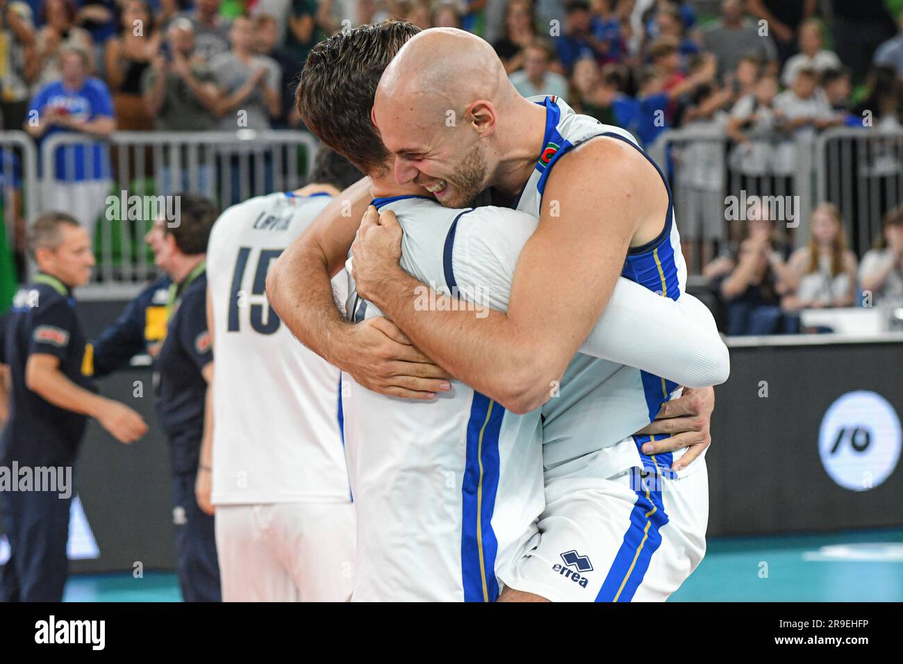 Simone Gianelli and Riccardo Sbertoli (Italy). Volleyball World ...