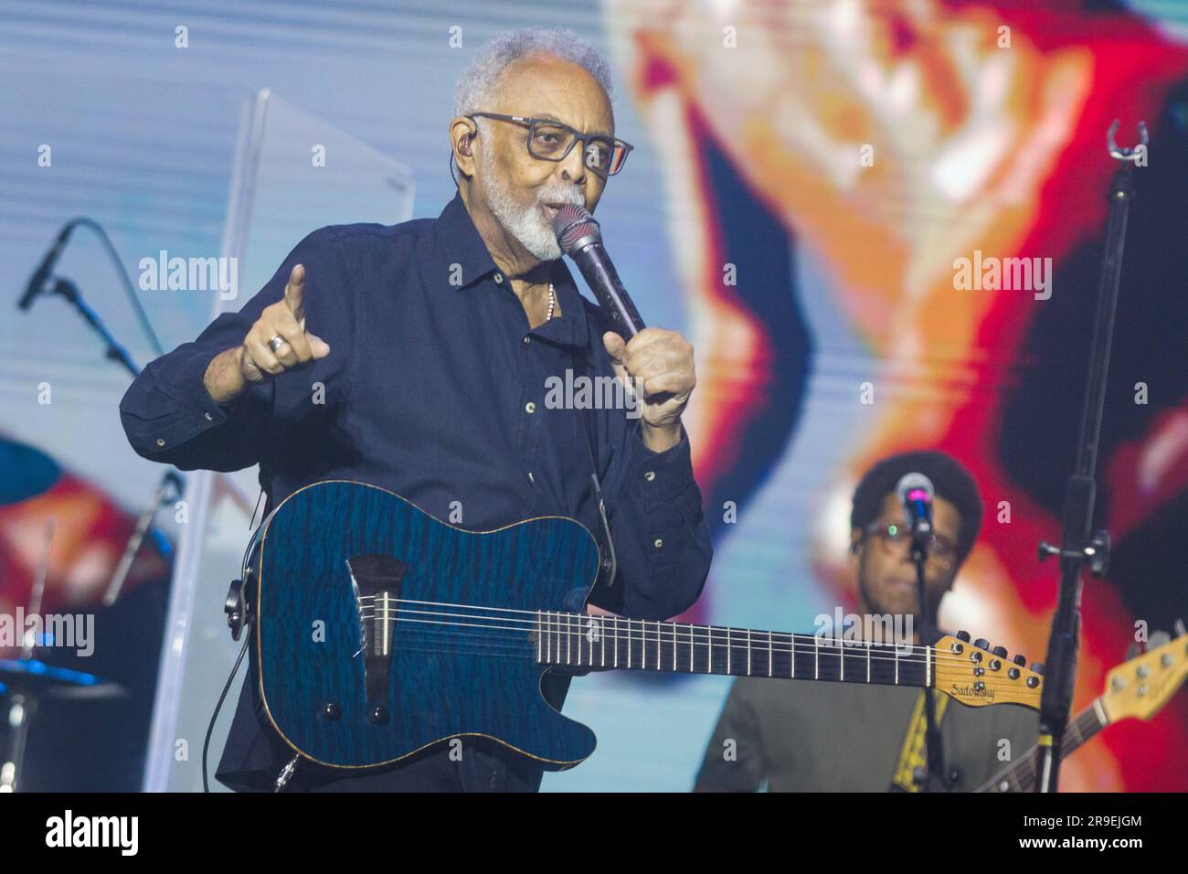 Gilberto Gil ended the second edition of Festival Turá in São Paulo ...