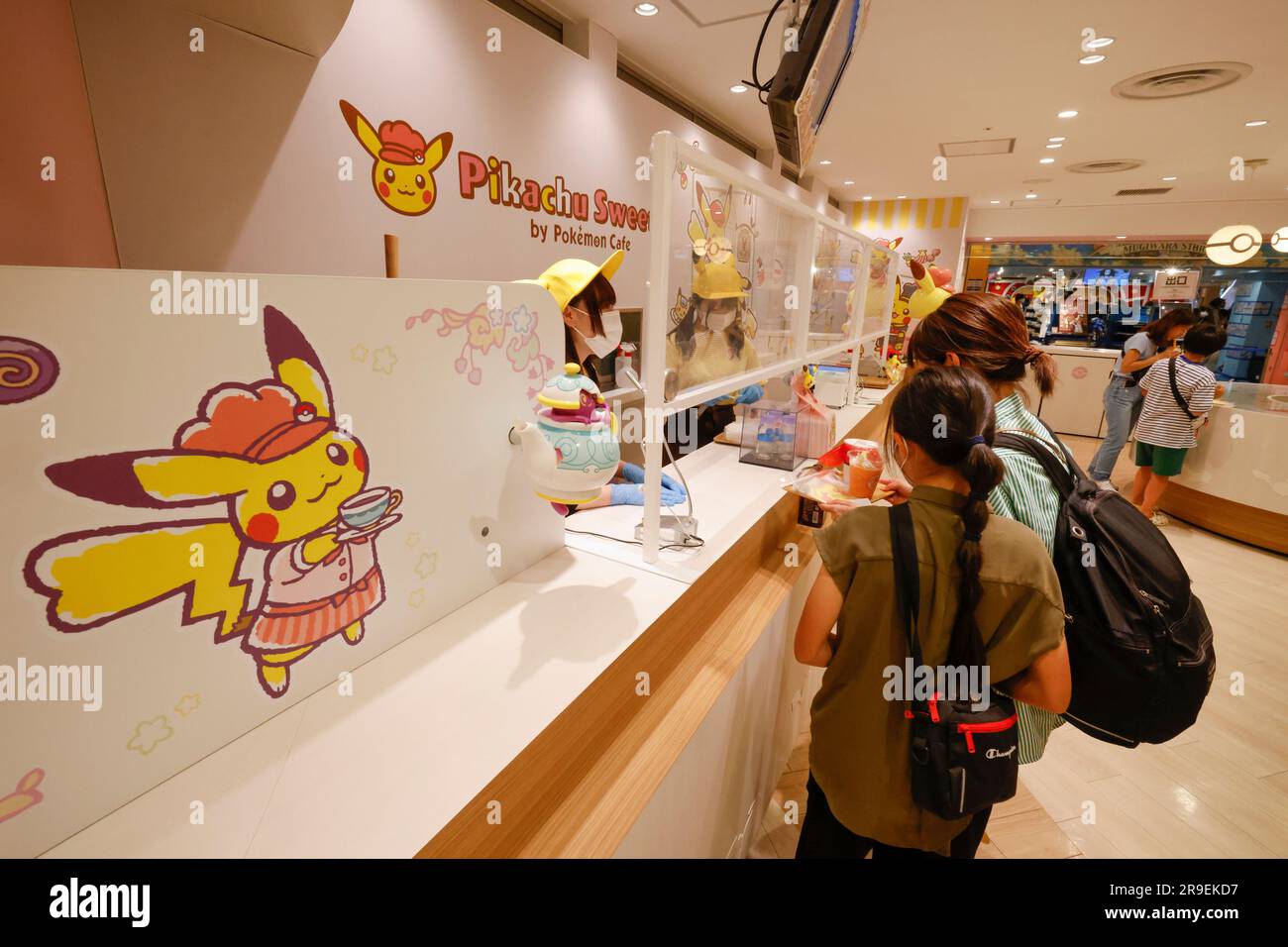 POKEMON CAFE IKEBUKURO, TOKYO Stock Photo - Alamy