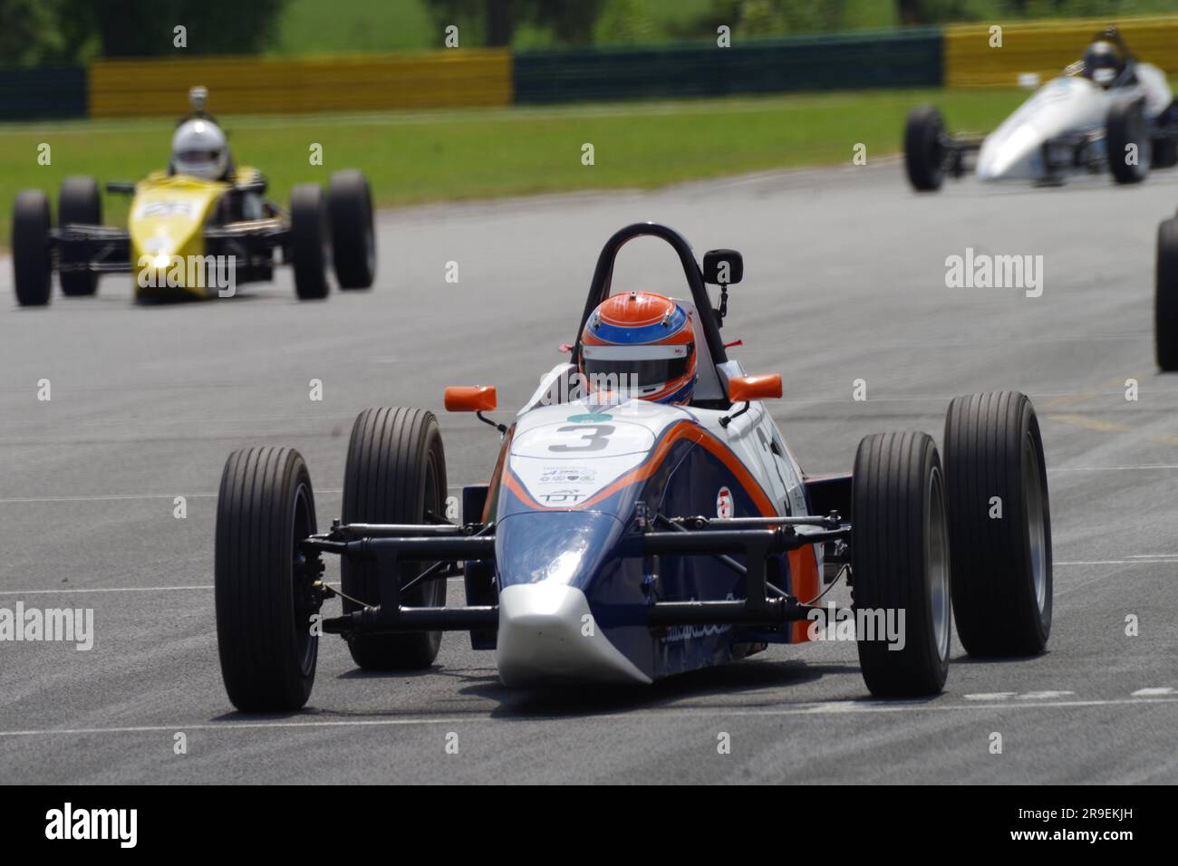 Dalton on Tees, 25 June 2023. Vaughn Jones driving in the Martins Group ...
