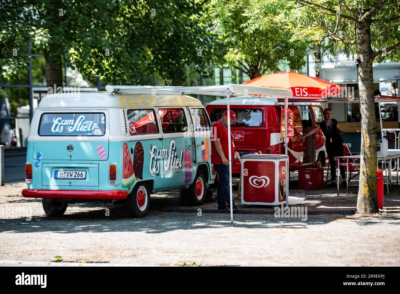 VW Bus Festival 2023 Stock Photo - Alamy