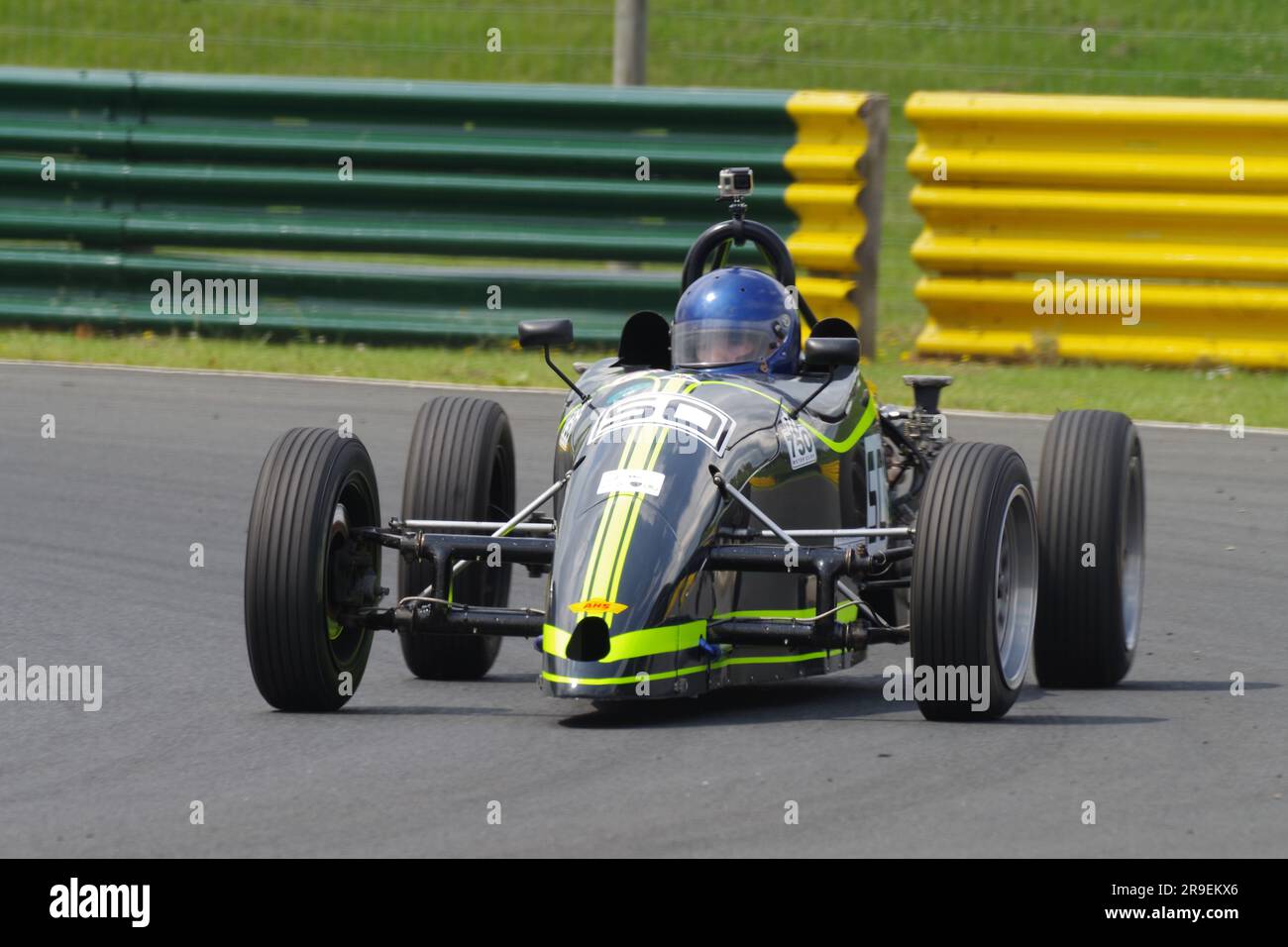 Dalton on Tees, 25 June 2023. Louis Scholes driving in the Martins ...