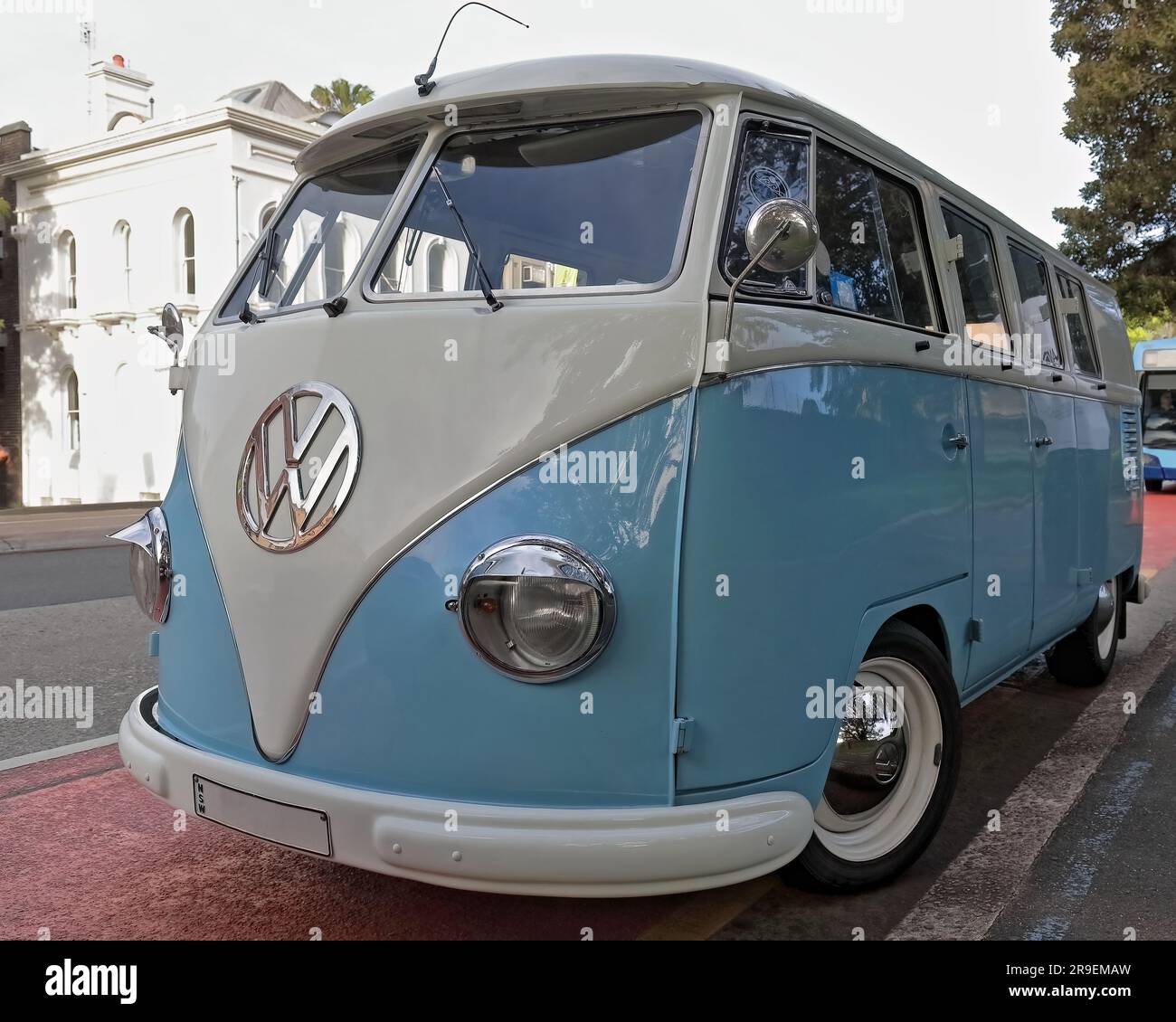 710 Old Type 2 minibus T1 version, restored-reconditioned, stationed in ...