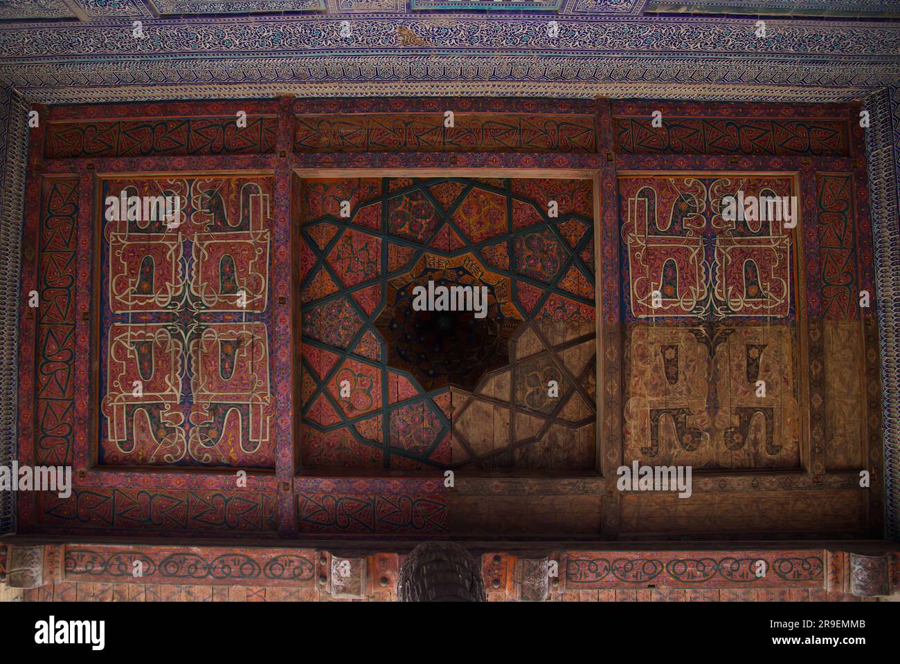 Detail of the Tosh-Hovli Palace in Khiva, Uzbekistan Stock Photo - Alamy