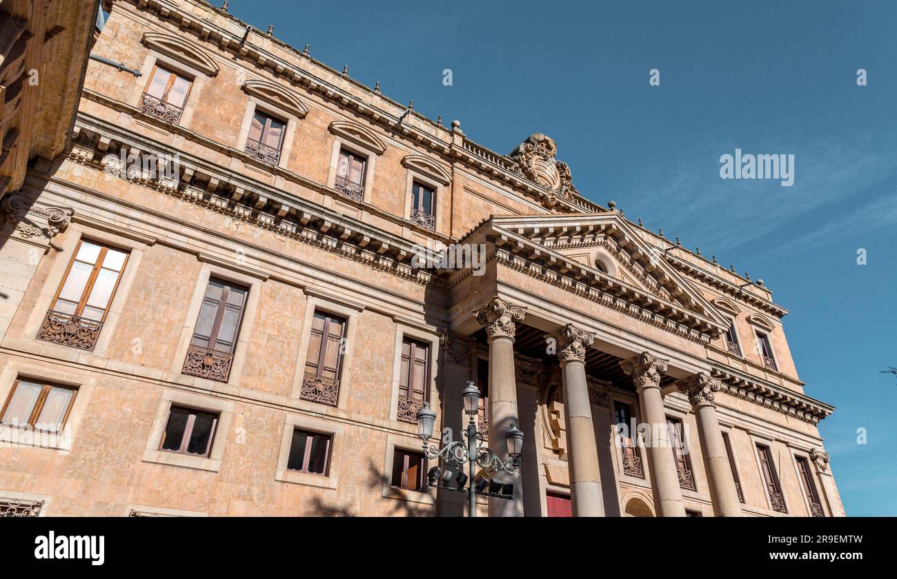 Plaza de Anaya, Anaya Square with the historical buildings in the ...