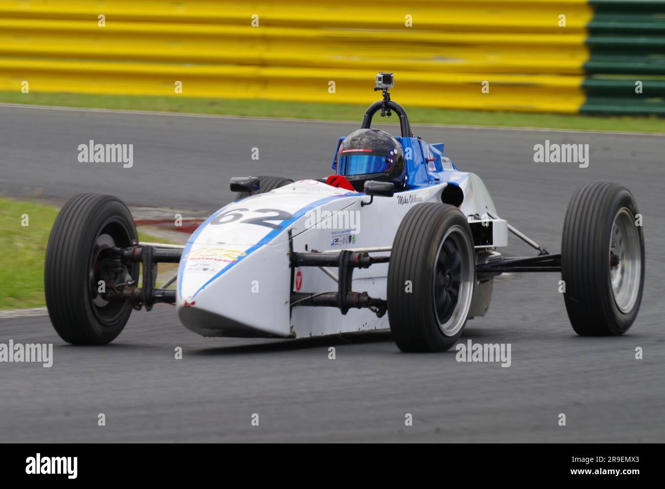 Dalton on Tees, 25 June 2023. Mike Oldknow driving in the Martins Group ...