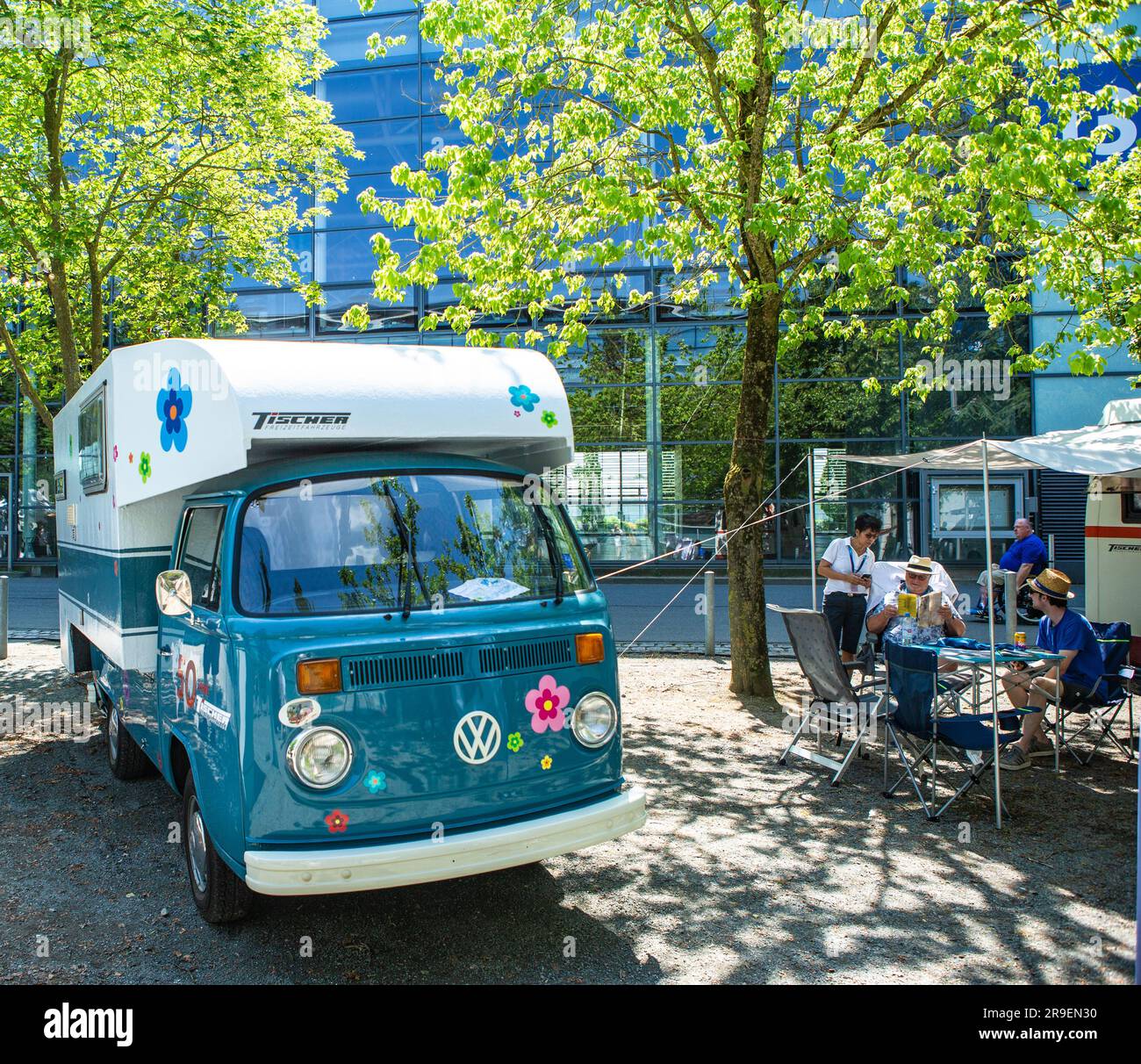 VW Bus Festival 2023 Stock Photo - Alamy