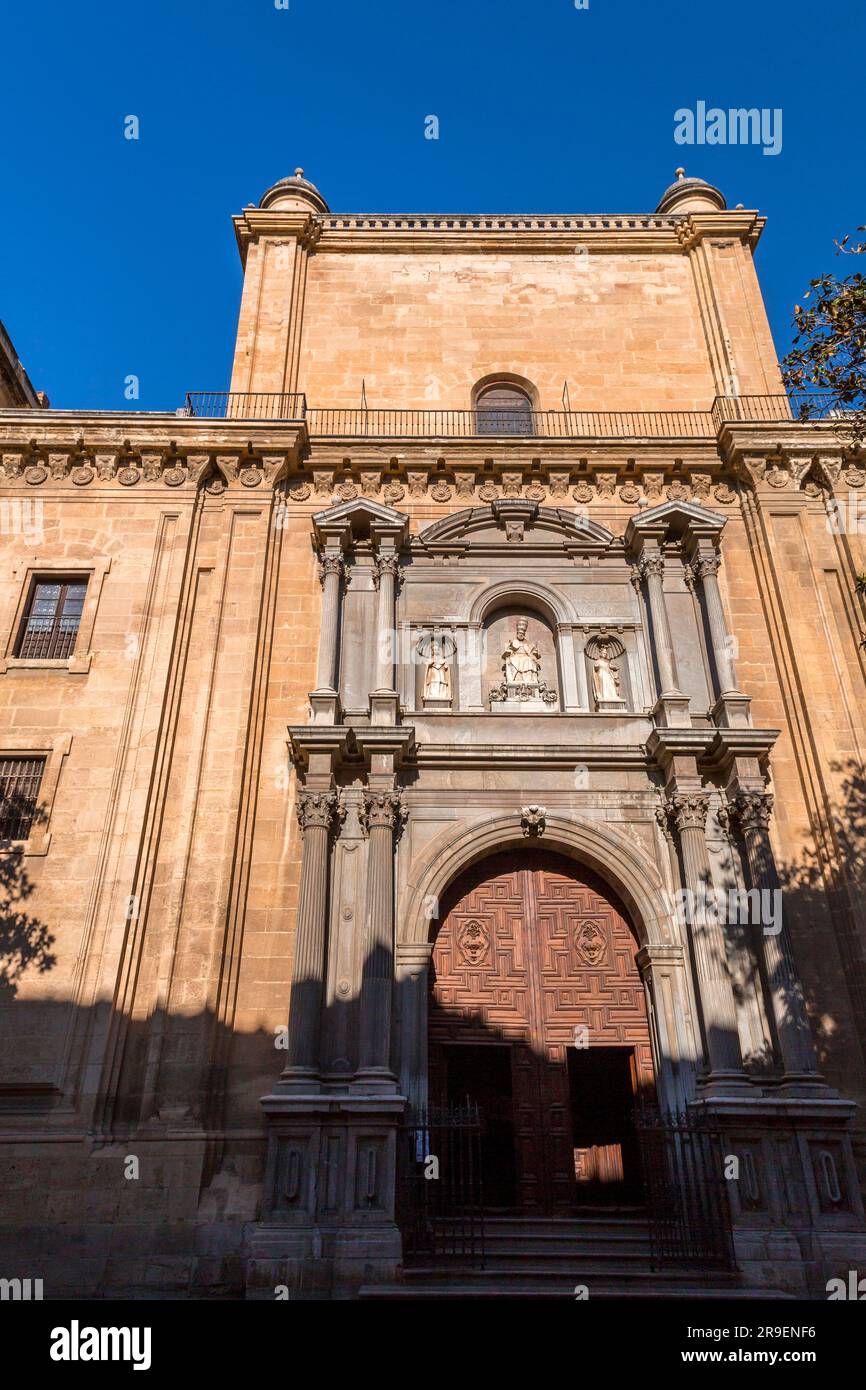 Granada, Spain - February 22, 2022: Granada Cathedral, Santa Iglesia ...