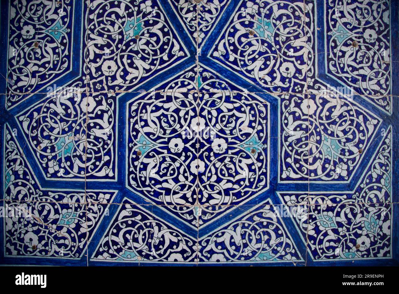 Detail of the Tosh-Hovli Palace in Khiva, Uzbekistan Stock Photo - Alamy