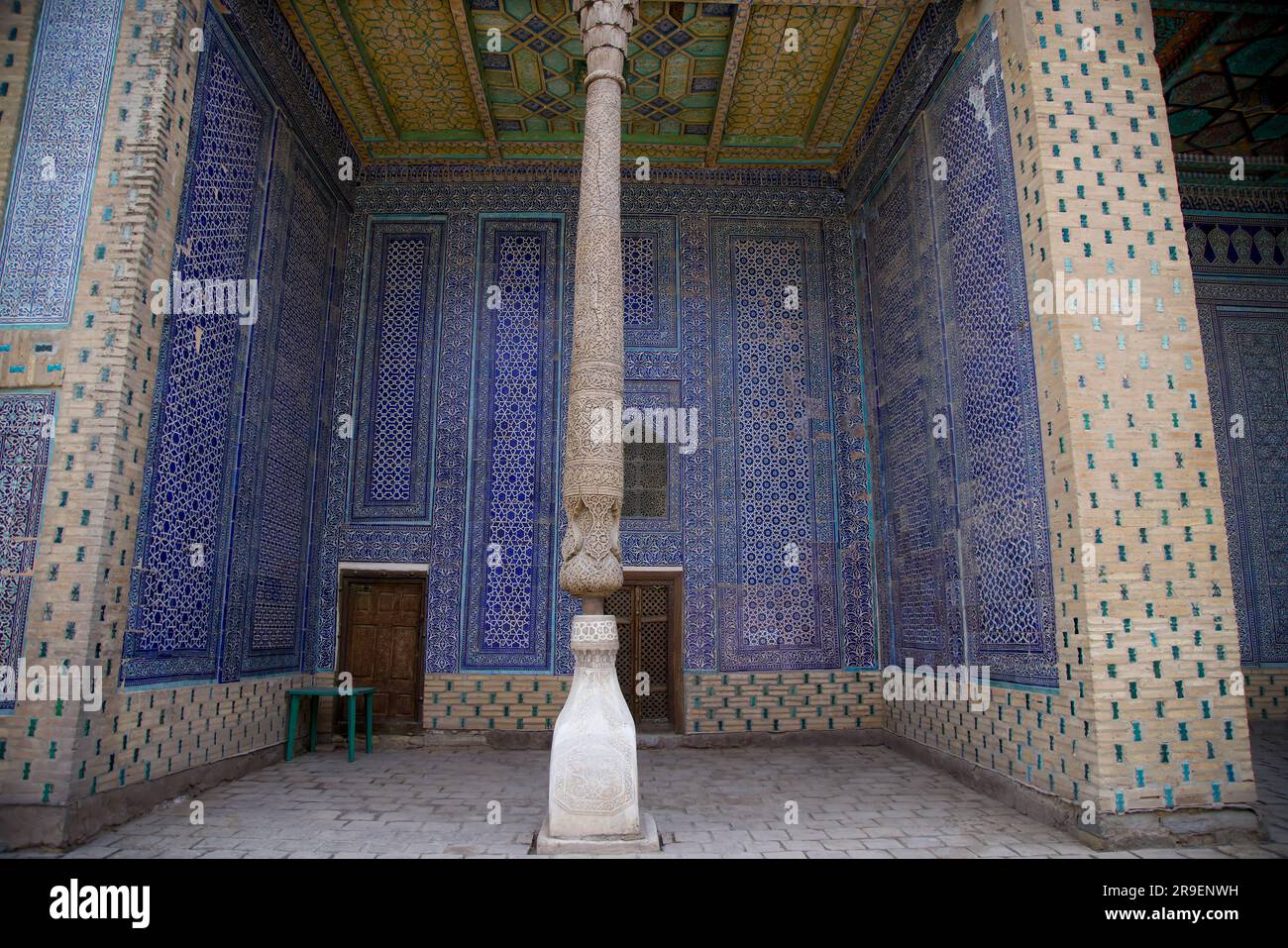 Detail of the Tosh-Hovli Palace in Khiva, Uzbekistan Stock Photo - Alamy