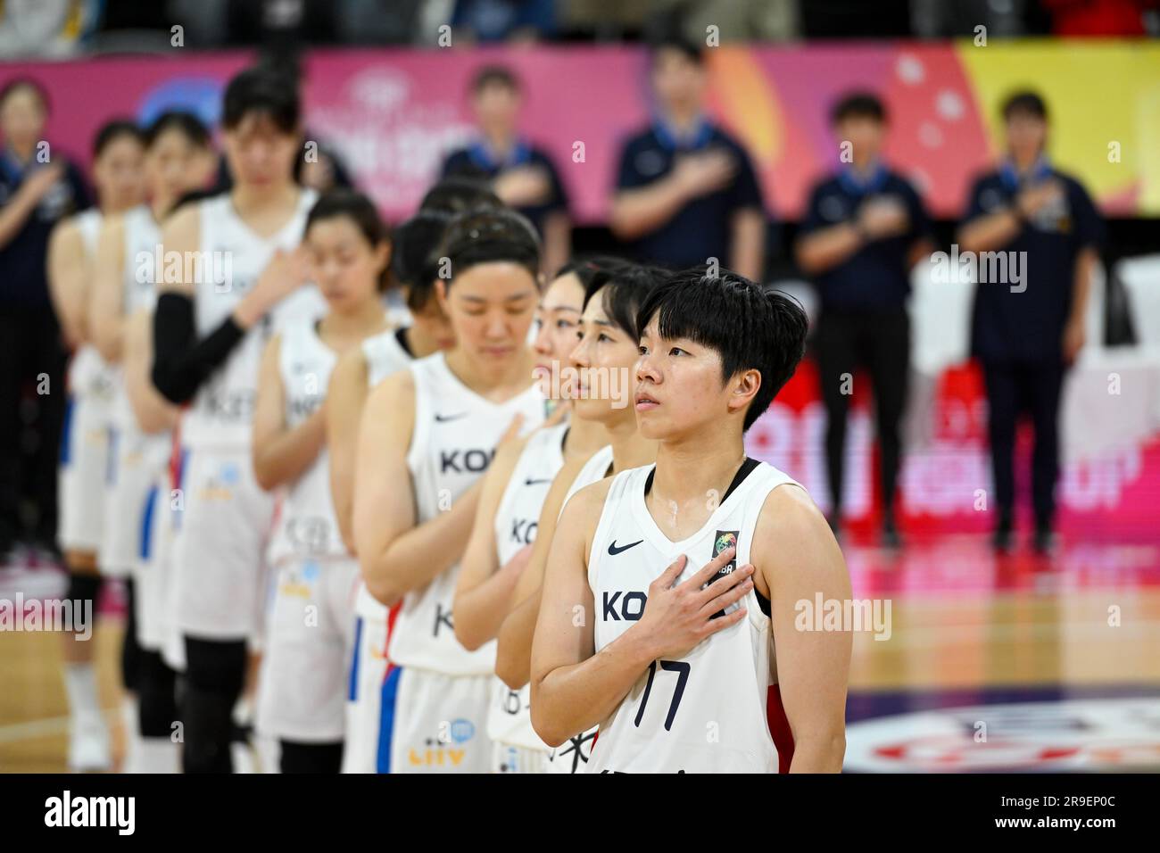 North Korean Olympic Basketball Team
