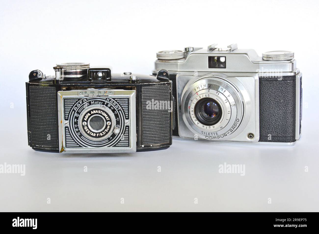 Agfa Karat and Agfa Silette Stock Photo - Alamy