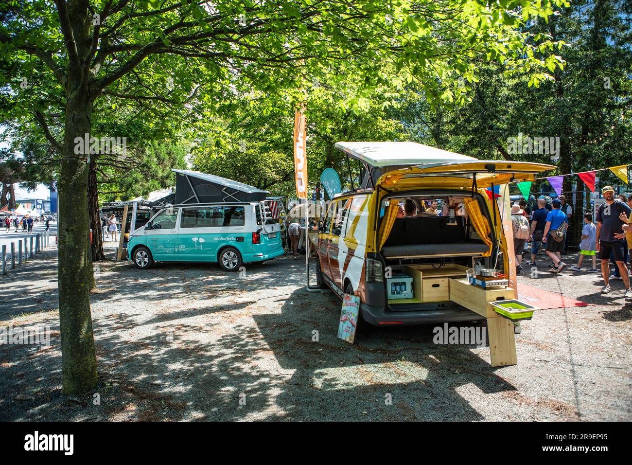 VW Bus Festival 2023 Stock Photo - Alamy