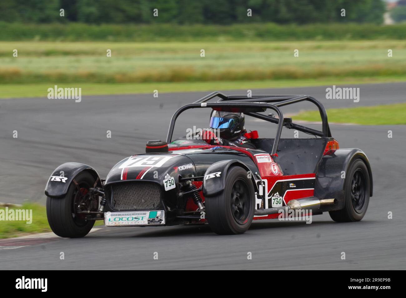 Dalton on Tees, 25 June 2023. Thomas Parker driving in the Yokohama ...
