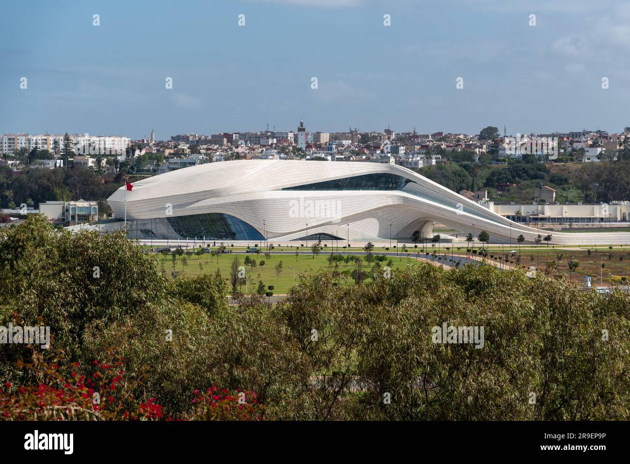 RABAT, MOROCCO - APRIL 09, 2023 - The Grand Theater of Rabat in the new ...