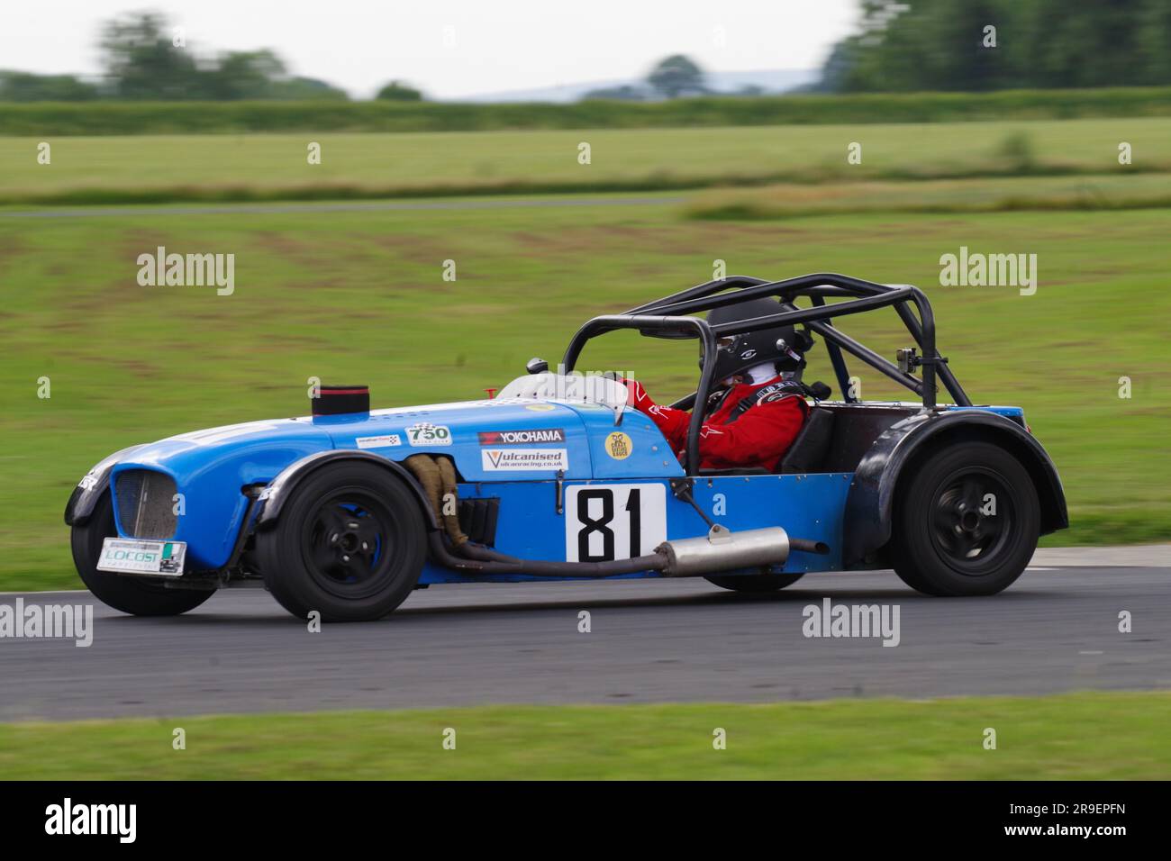 Dalton on Tees, 25 June 2023. Nicholas Tulloh driving in the Yokohama ...