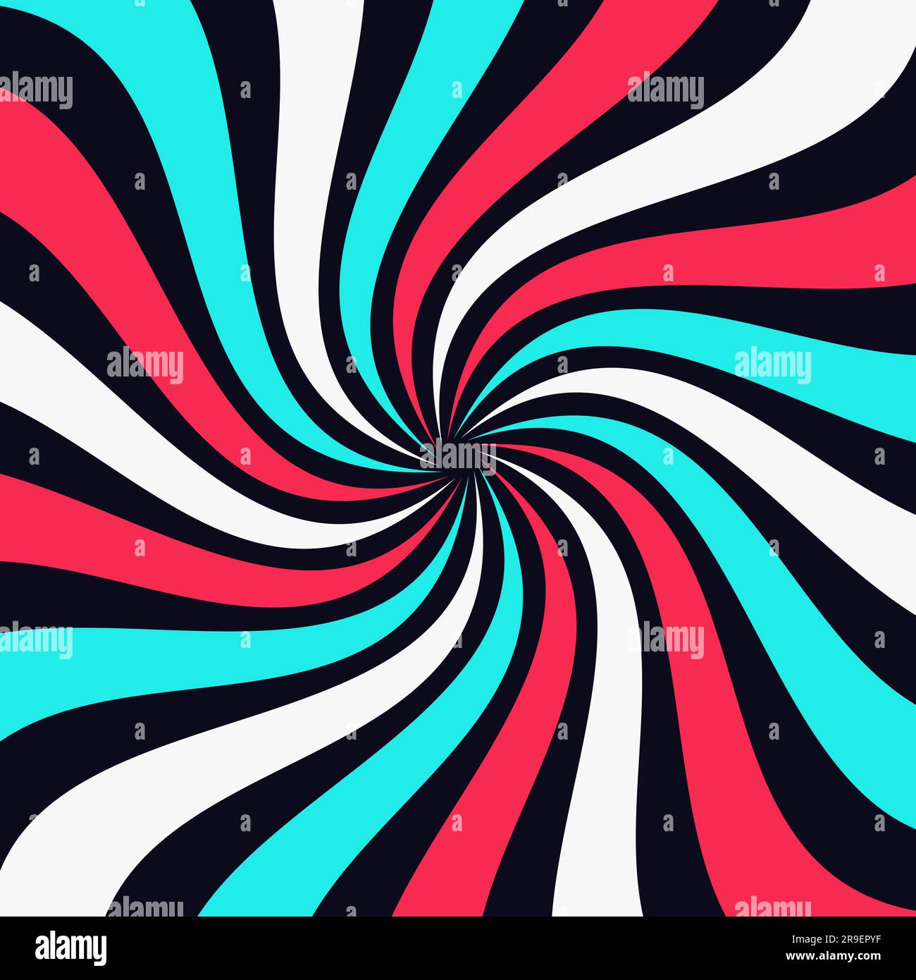 Abstract square swirl background for a popular social network. White ...