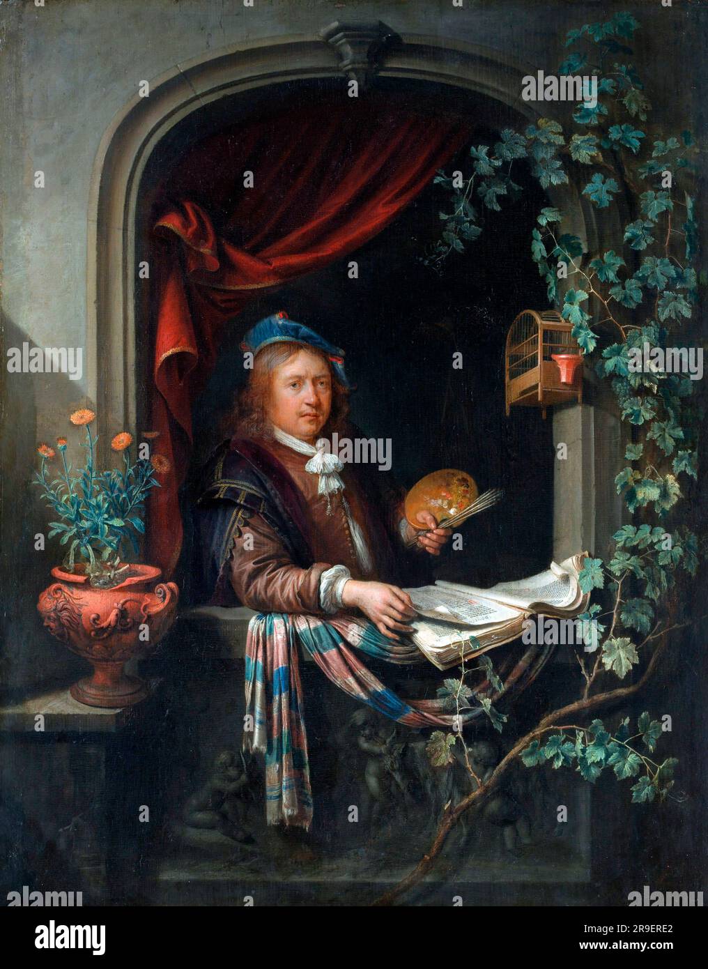 17th century self portrait hi-res stock photography and images - Alamy