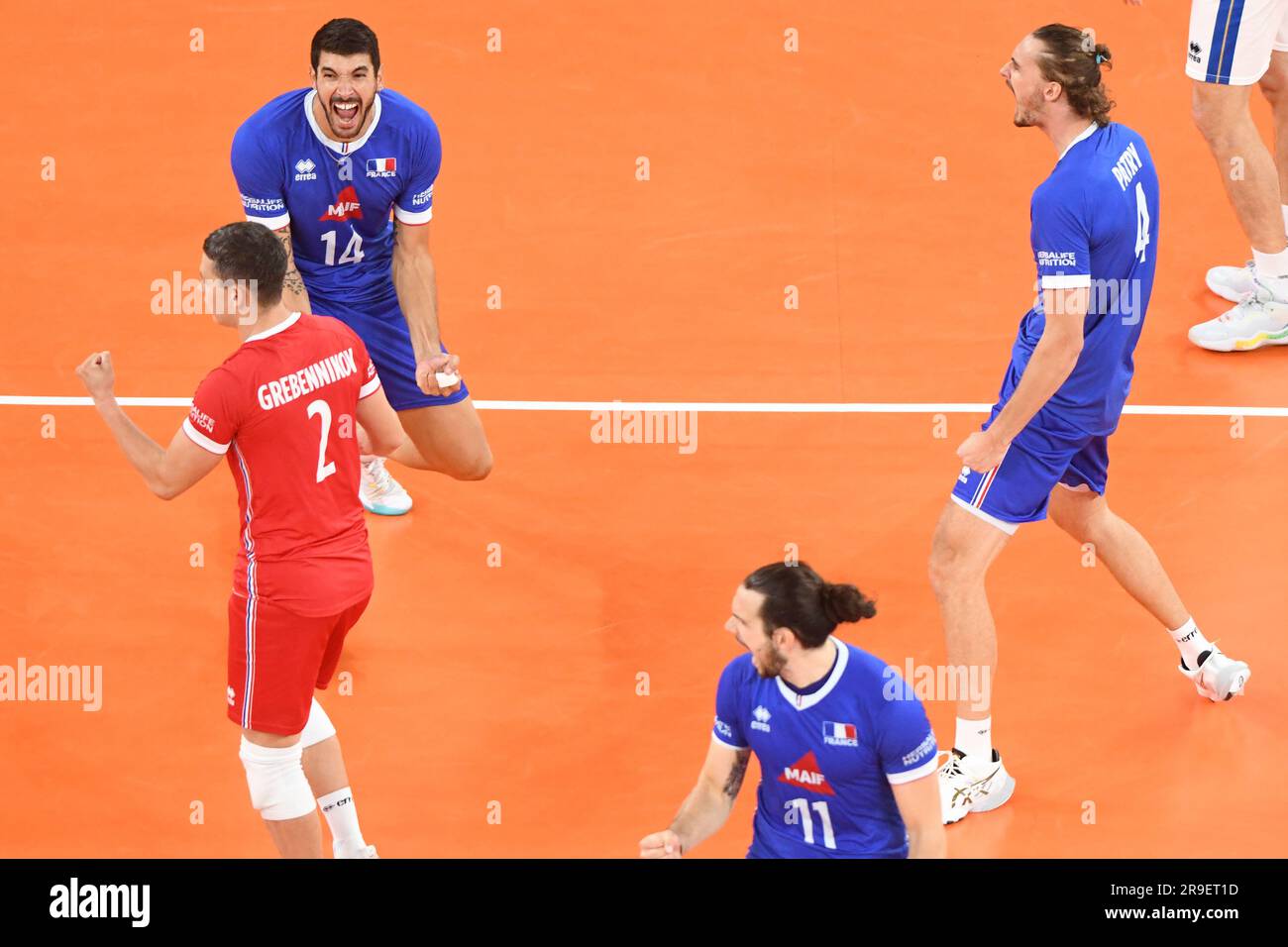 France Volleyball National Team. Volleyball World Championship 2022 ...
