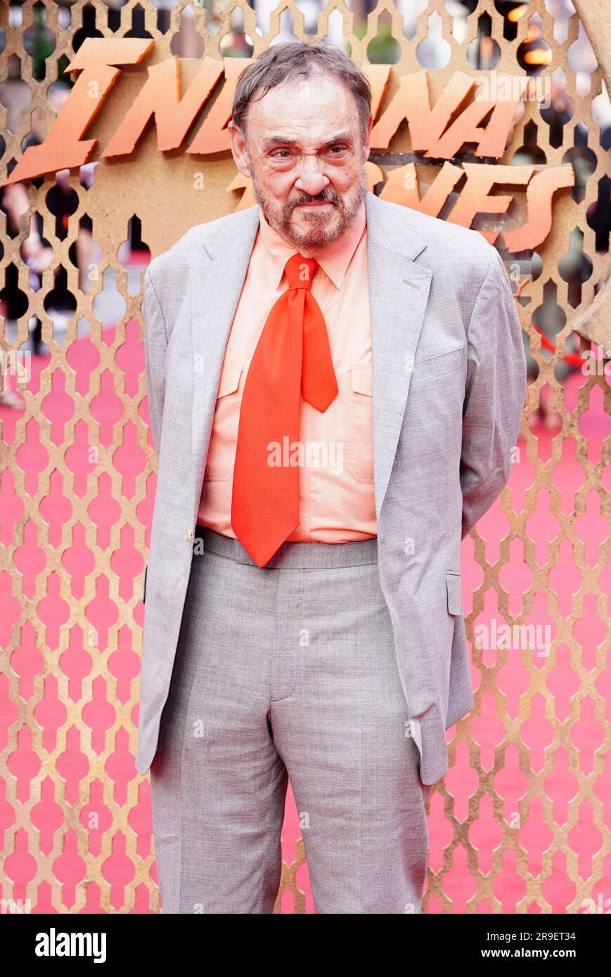 John Rhys-Davies arrives for the UK premiere of Indiana Jones and the ...