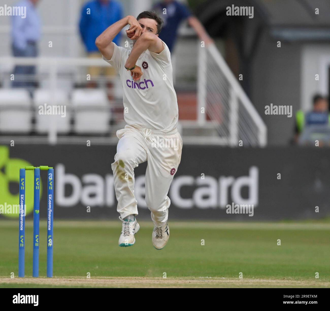Northampton 26-June 2023 :Alex Russell of Northamptonshire during the ...