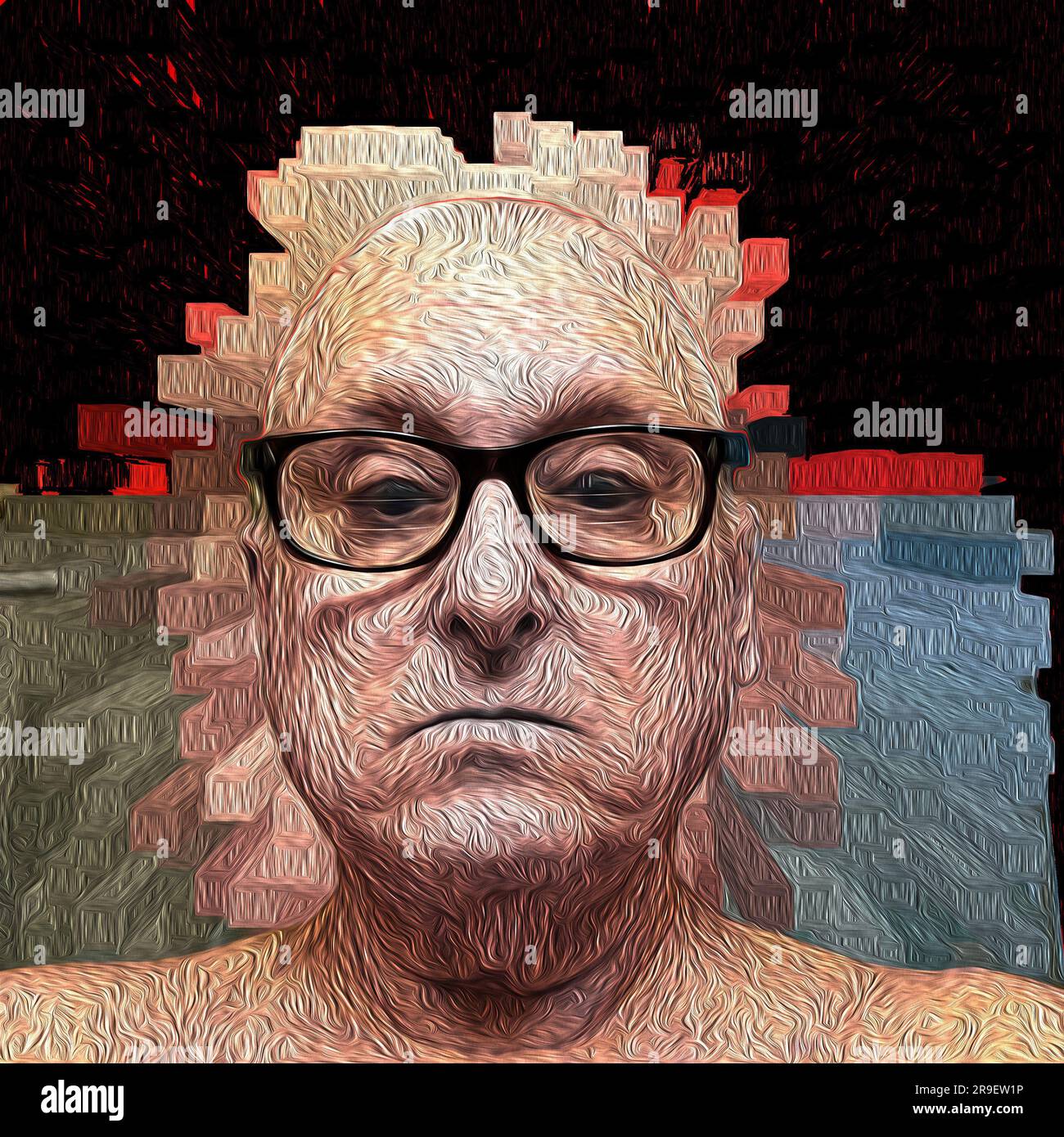 Alien matrix hi-res stock photography and images - Alamy