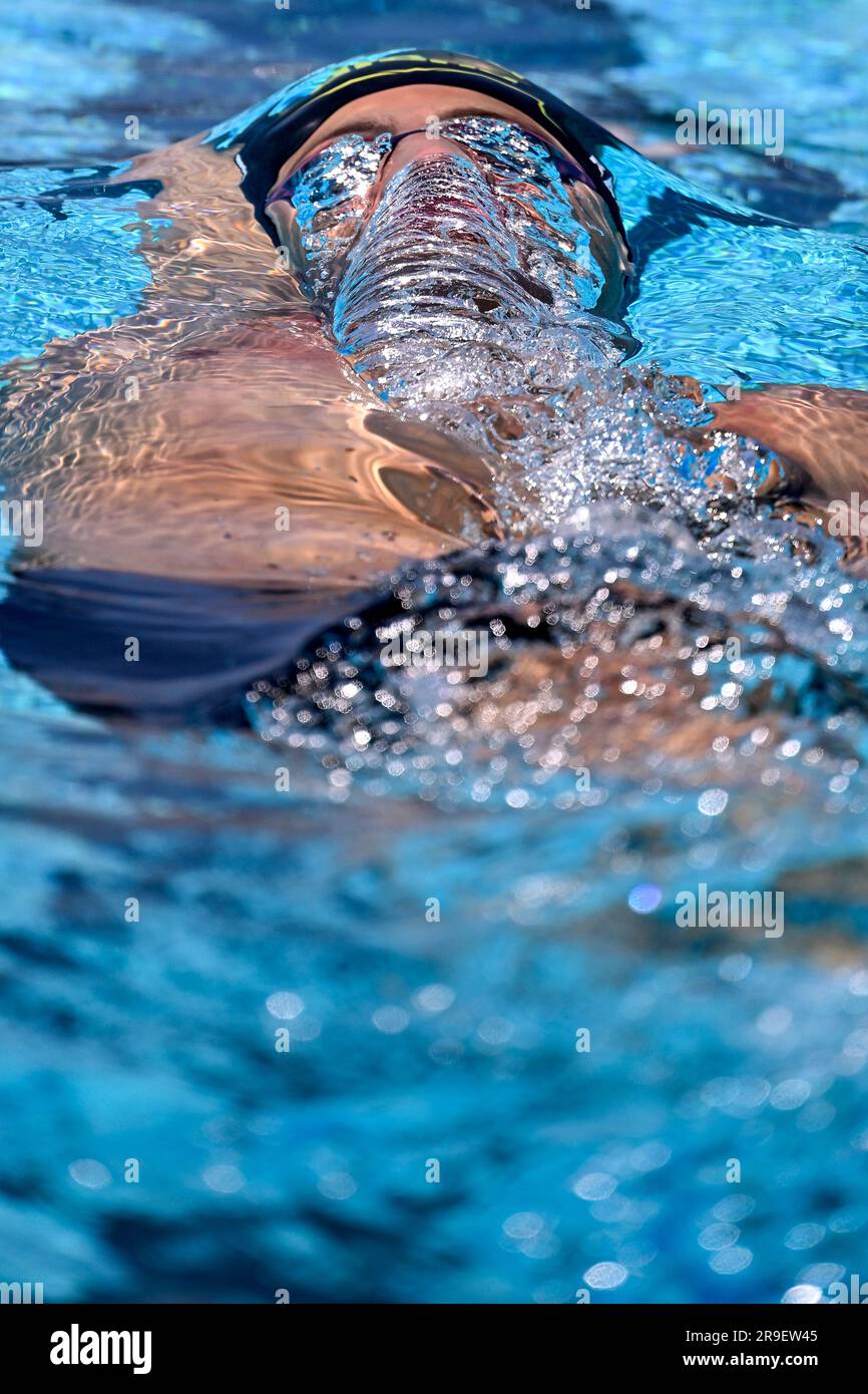 Alberto Razzetti of Italy competes in the 200m Individual Medley Men ...