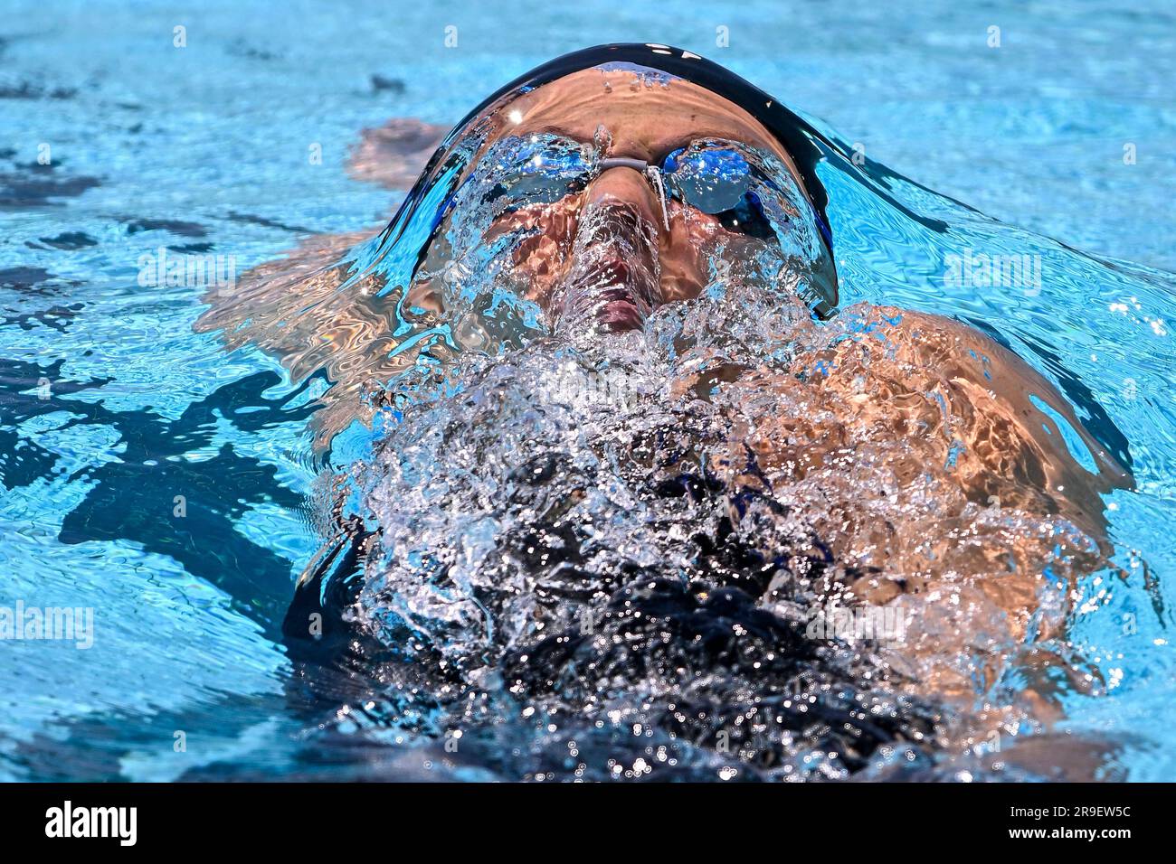Sara Franceschi of Italy competes in the 200m Individual Medley Women ...
