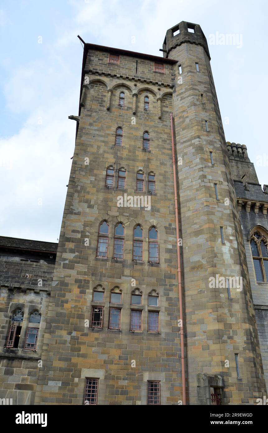 Medieval castle and victorian architecture gothic revival mansion hi ...