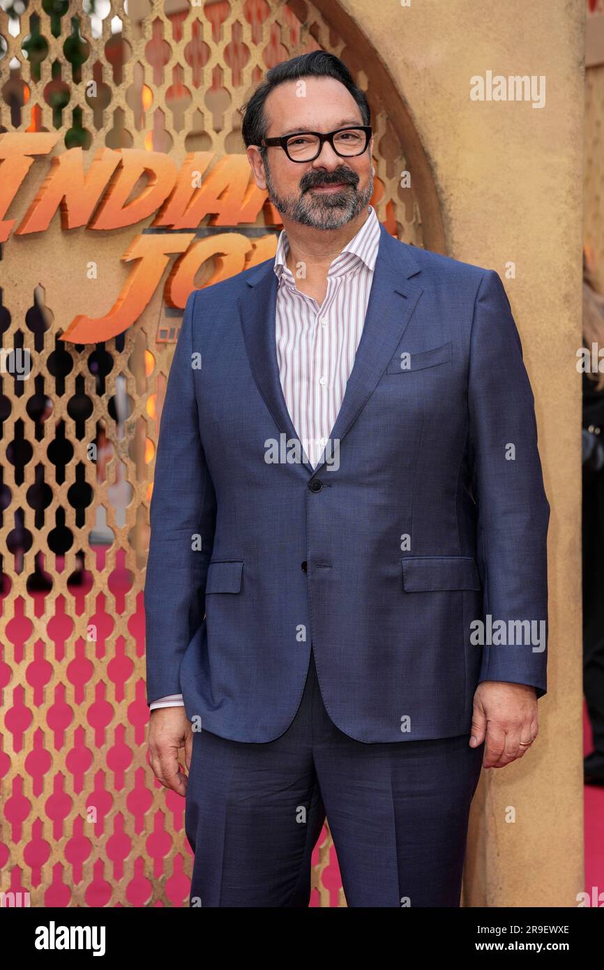 Director James Mangold poses for photographers upon arrival at the ...
