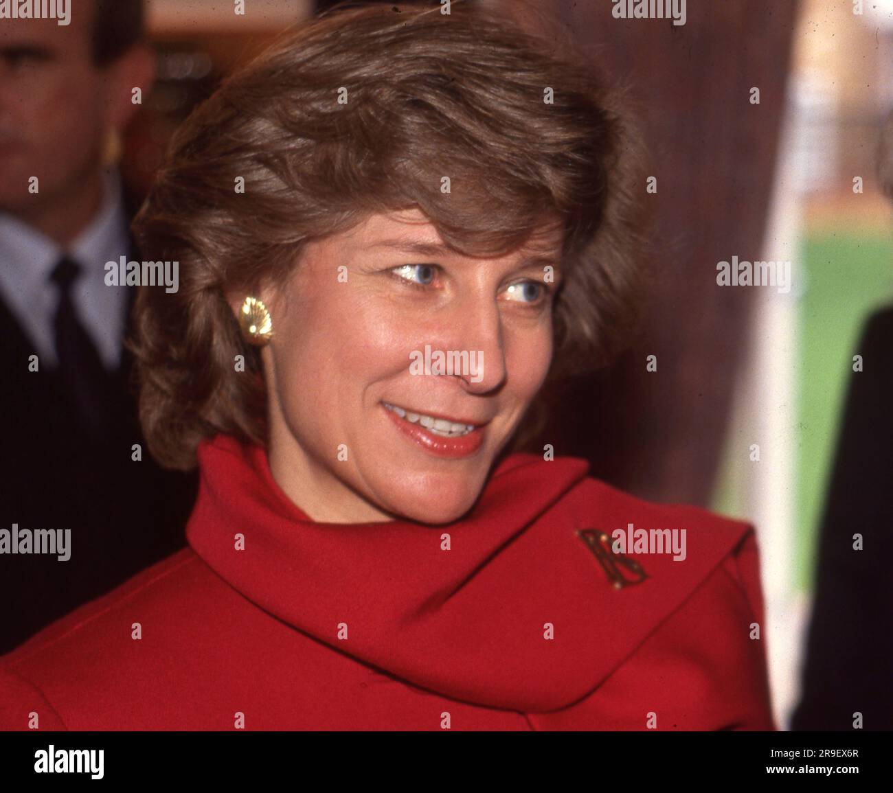 28 February 1990 Duchess of Gloucester at Bramley Gardens, London Photo ...