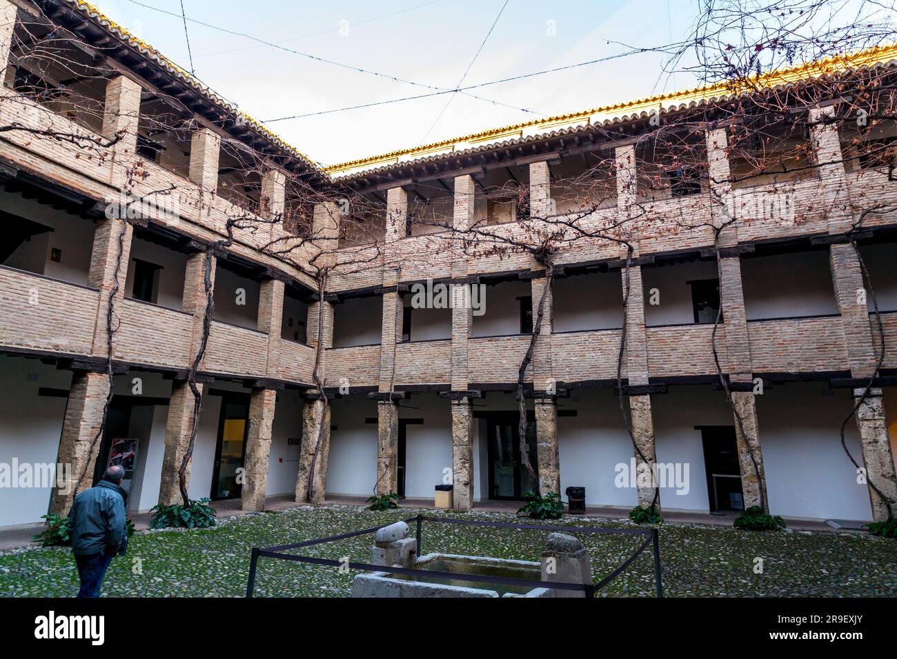 Granada, Spain - February 22, 2022: The Corral del Carbon, originally ...