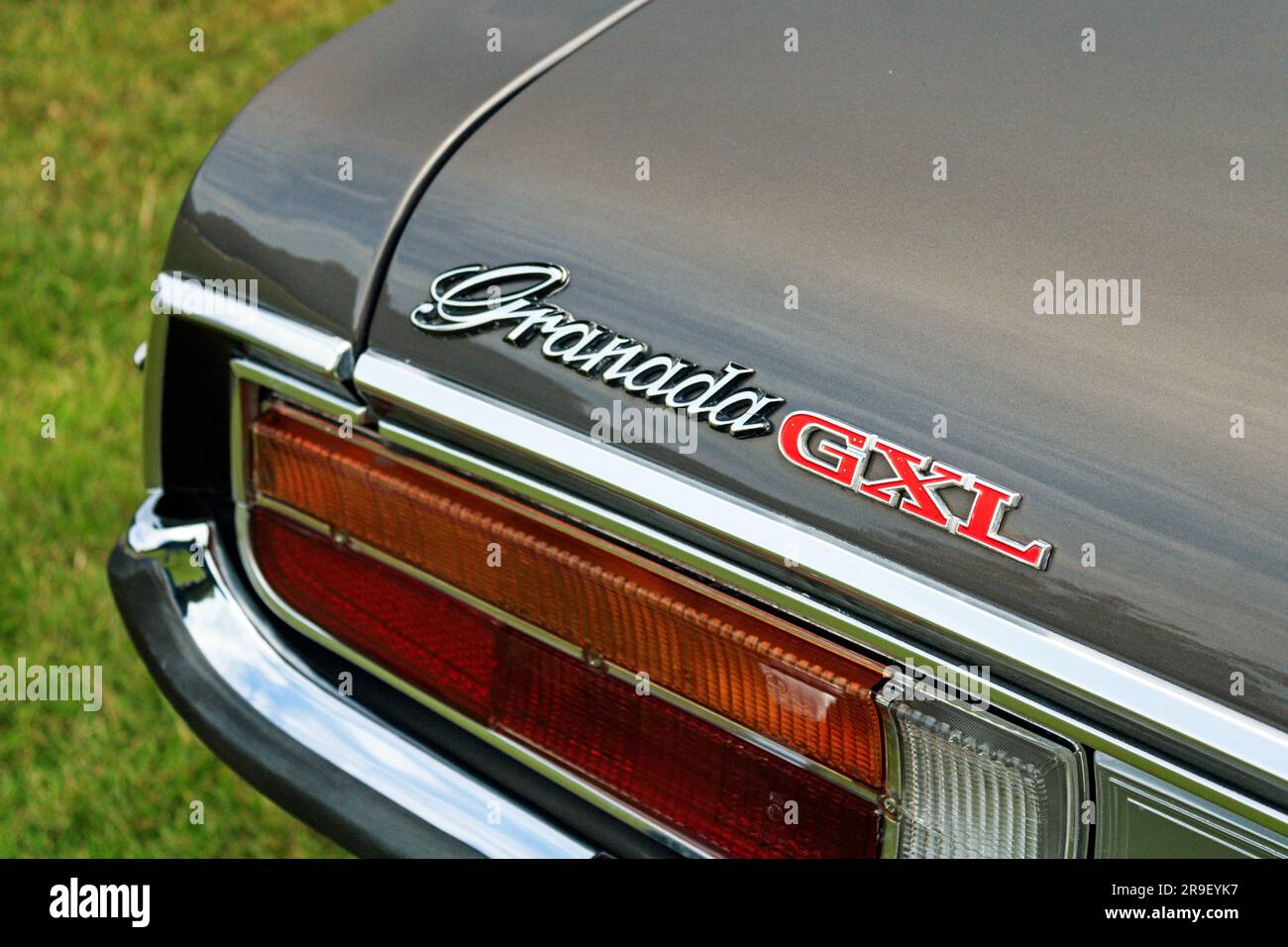Ford Granada GXL. Burnley Classic Car Show 2023 Stock Photo - Alamy