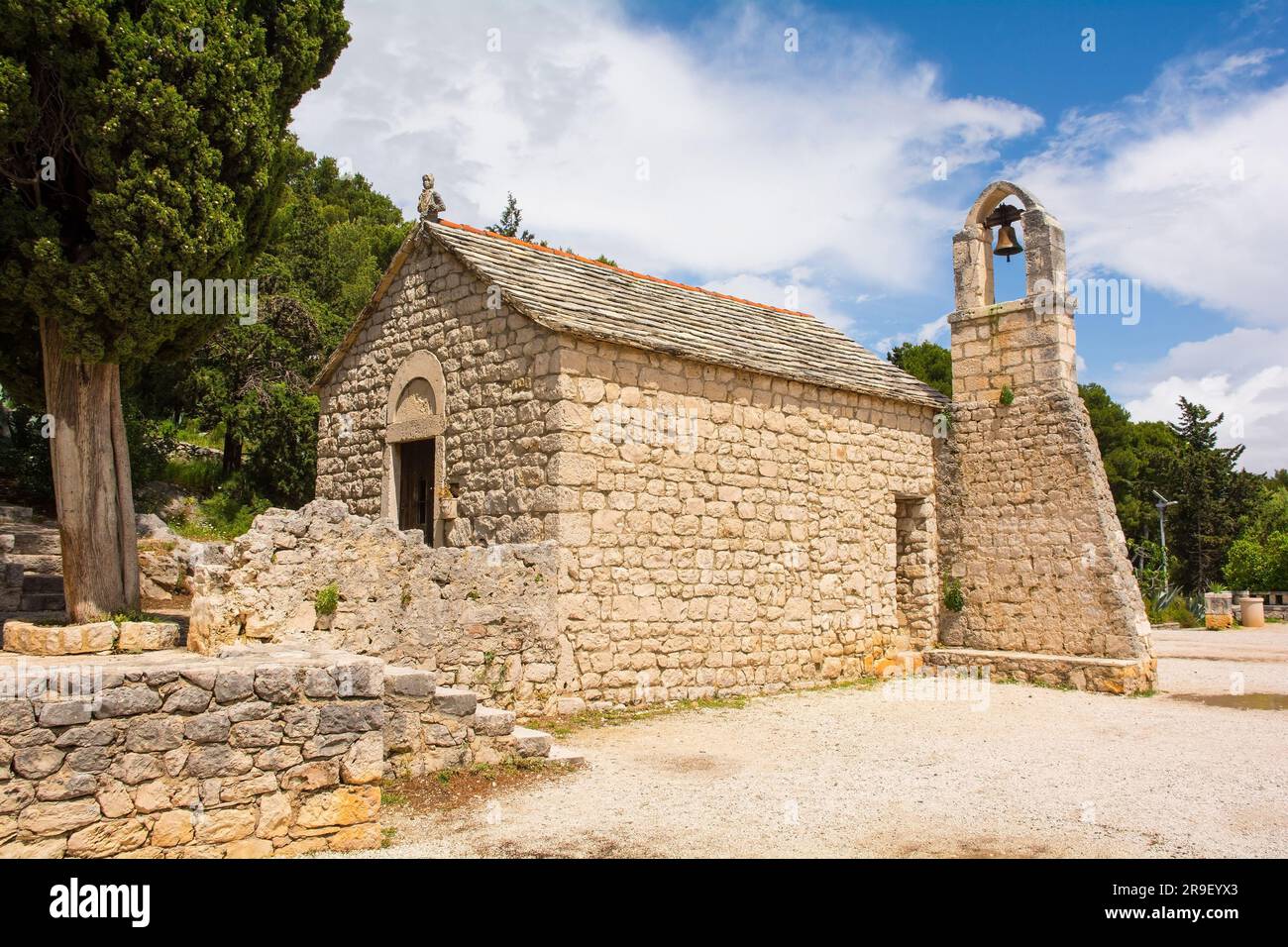 The Church of Saint Nicholas - Crkva Sv Nikole - on Marjan Hill in ...