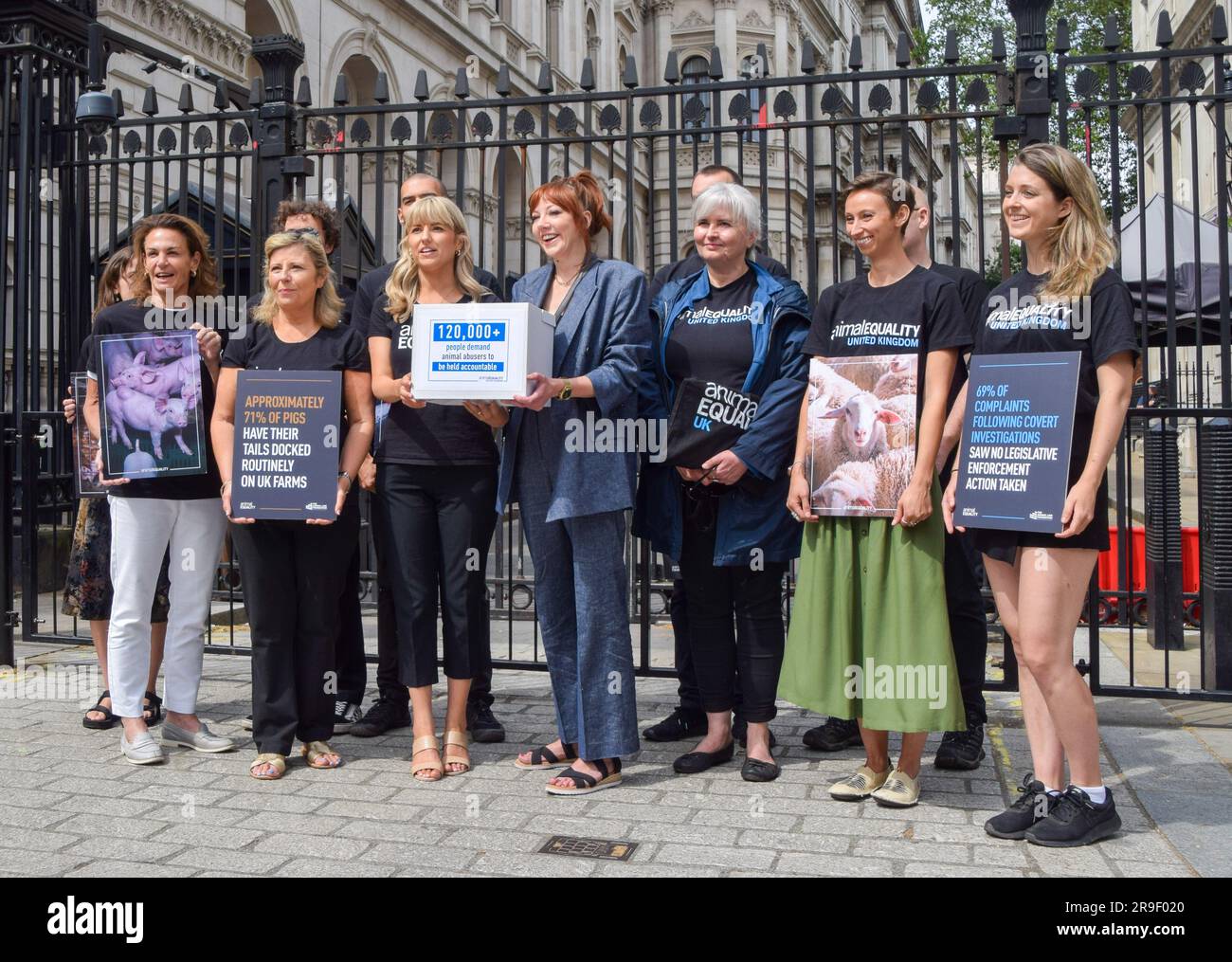 Animal rights protest uk chicken hi-res stock photography and images ...