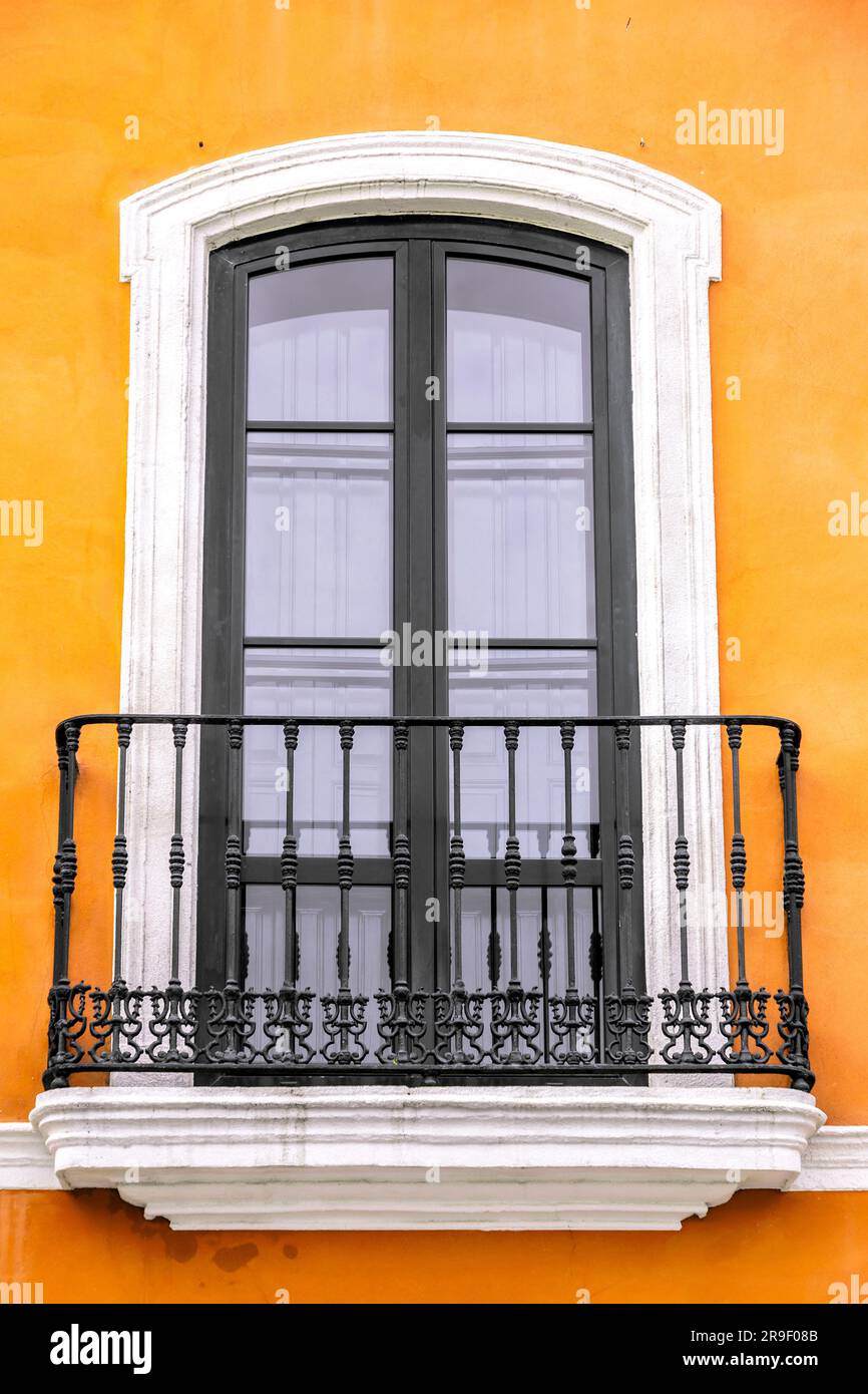 Architectural detail from typical Andalusian architecture in Seville ...
