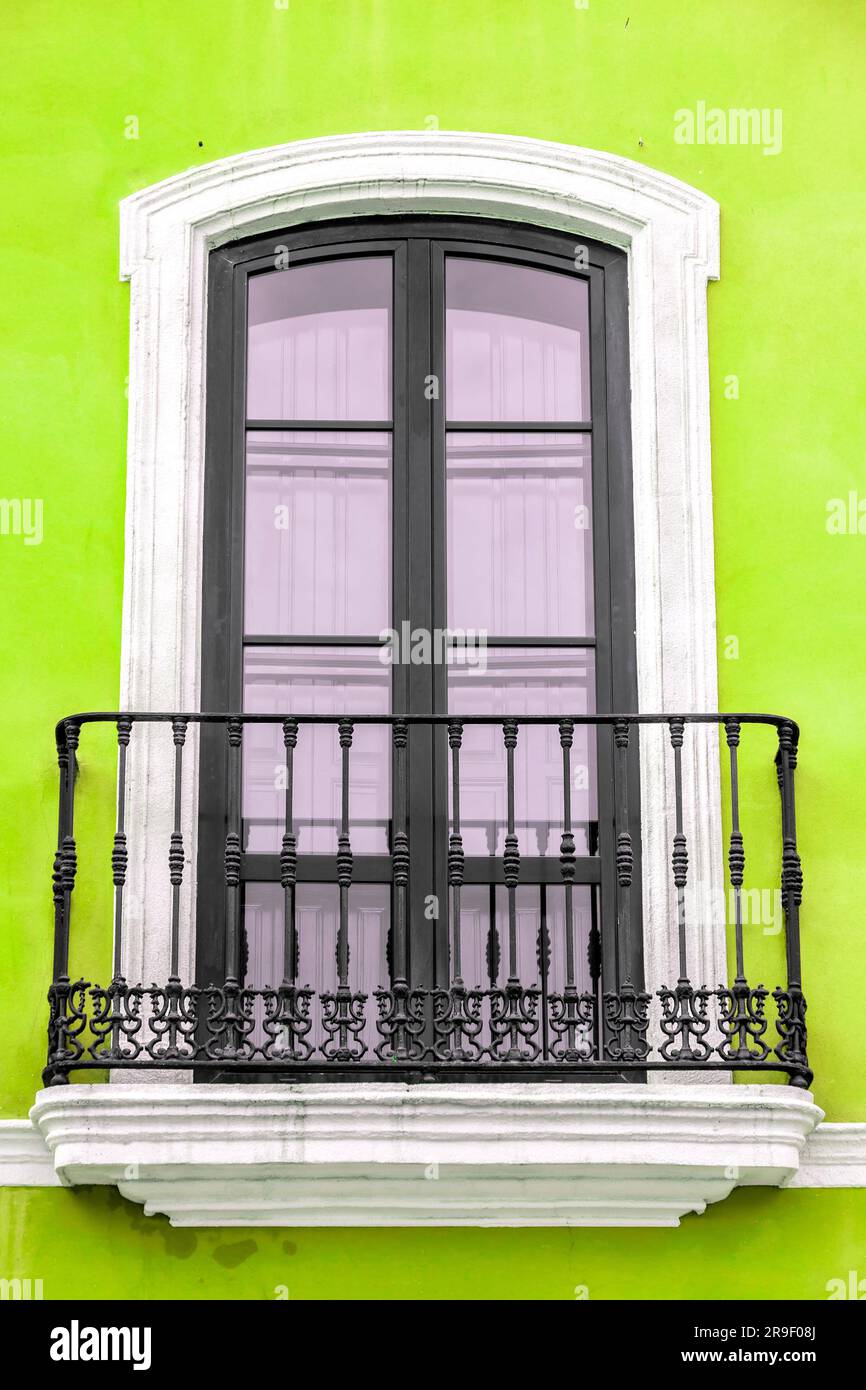 Architectural detail from typical Andalusian architecture in Seville ...