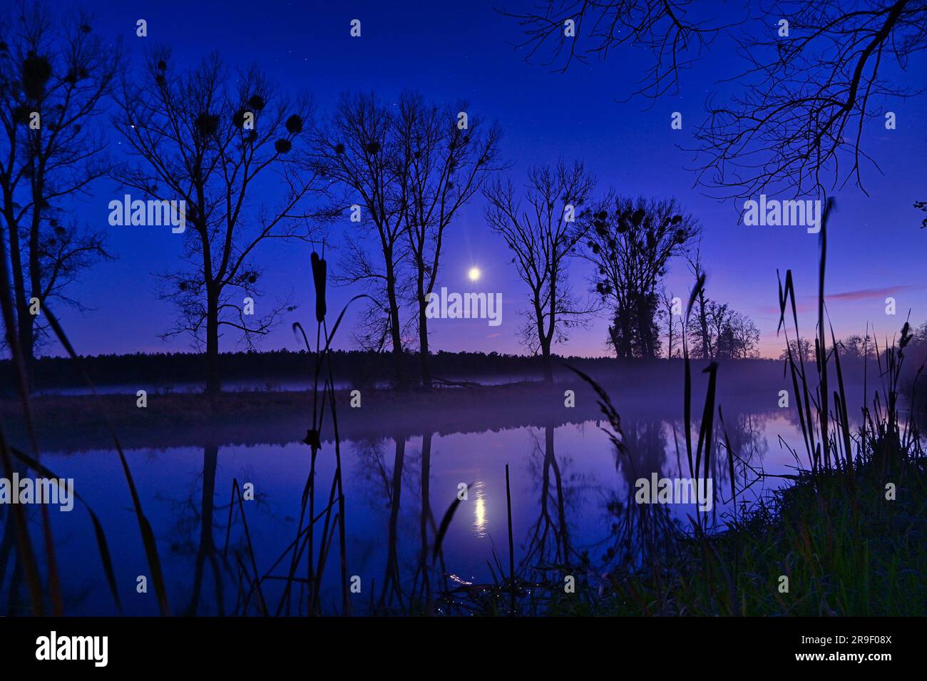 Midnight river hi-res stock photography and images - Alamy